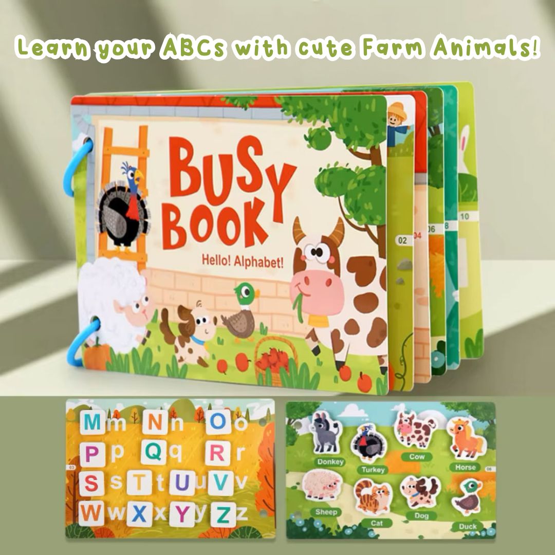Early Learning Activity Montessori Book - Hello! Alphabet! – Kinder ...